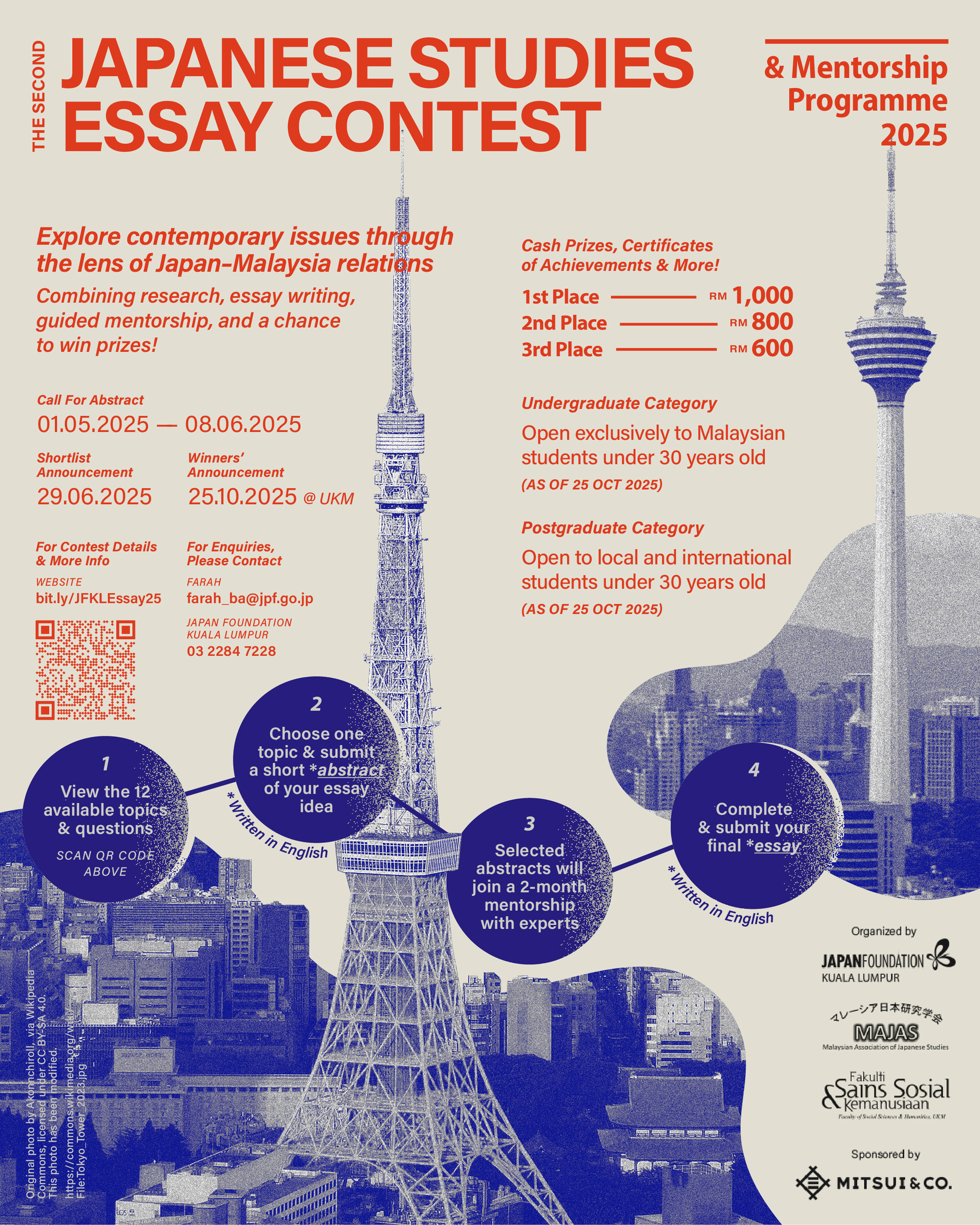 2nd Japanese Studies Essay Contest and Mentorship Programme 2025 – JFKL
